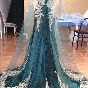 Dresses | Very Beautiful Elegant Custommade Bride Henna Thobe Dress ...